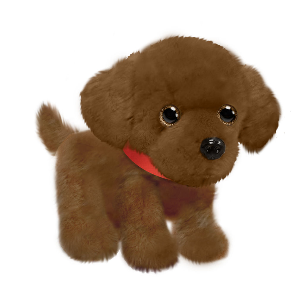 Wuffles Cooper (Chocolate Lab) 7 in. sitting - First and Main