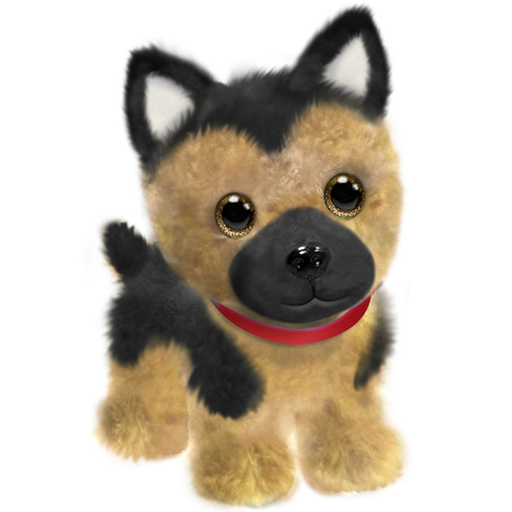 Wuffles Shepard 7 in. sitting - First and Main